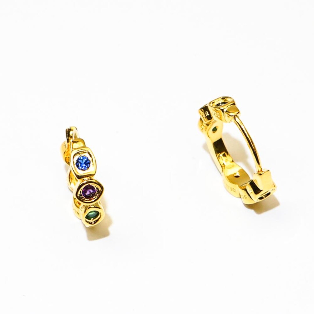 Pandora Marvel Avengers Series Infinity Stone Ear Ring - Etsy