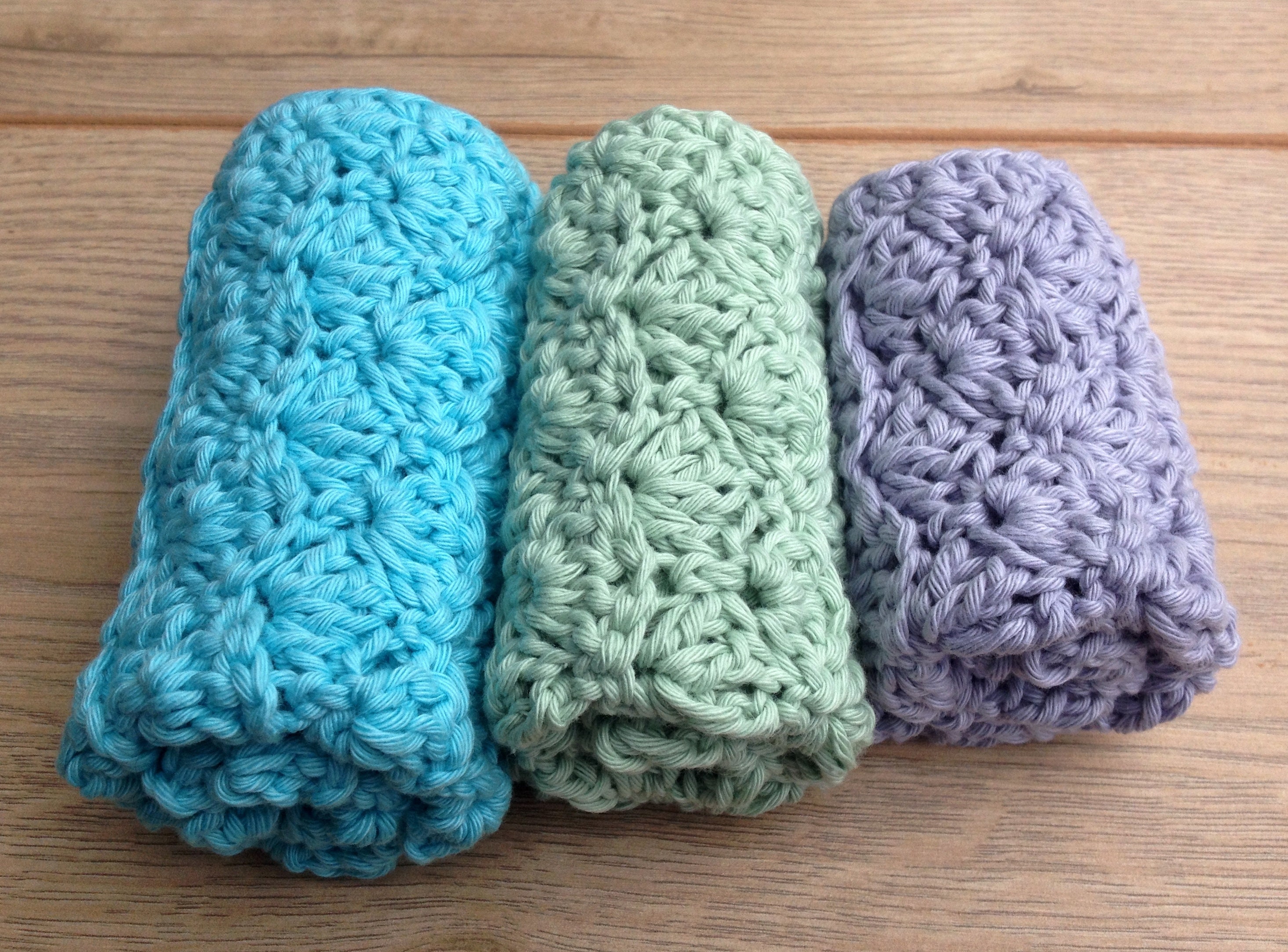 Shell Stitch Wash Cloth Crochet Pattern Digital PDF - Etsy