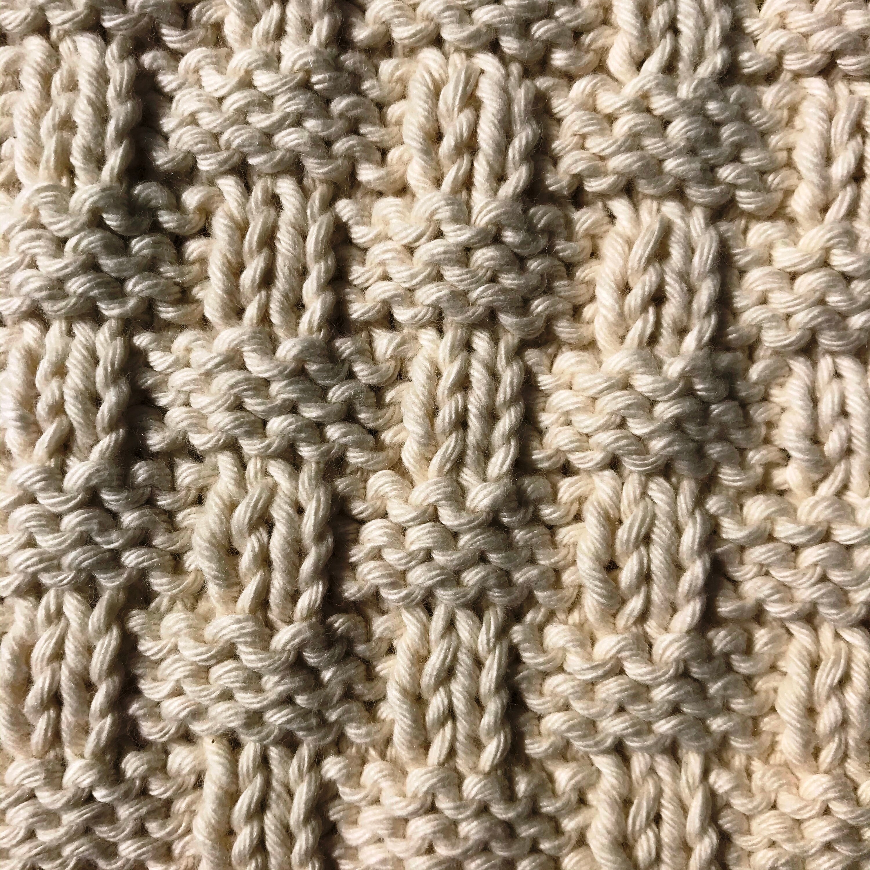 Pie Crust Basketweave Wash Cloth & Face Scrubbie Knitting - Etsy UK