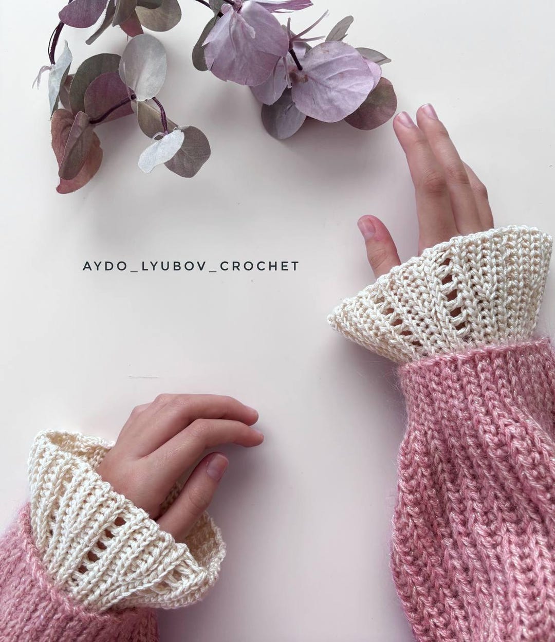 Crochet Cuffs Pattern PDF - Lace Hand Accessory - Etsy