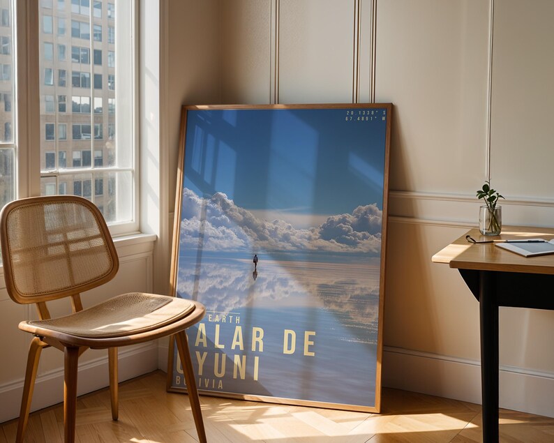 Salar De Uyuni Travel Poster, Landscape Wall Art, Nature Photography ...