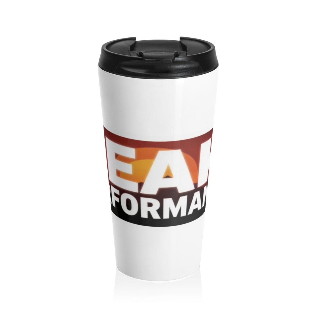 Peak Performance Travel Mug, Motivational Coffee Mug, Fitness Gift, Gym ...