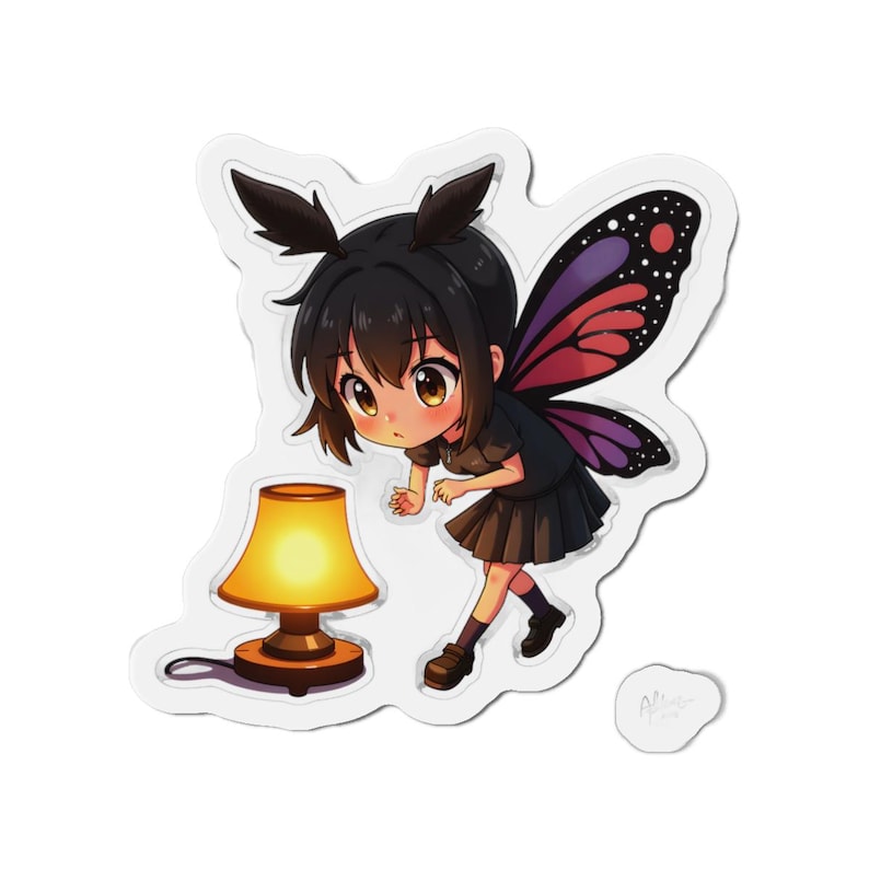 Fairy Fridge Magnet, Anime Chibi Kitchen Magnet, Cute Magical ...