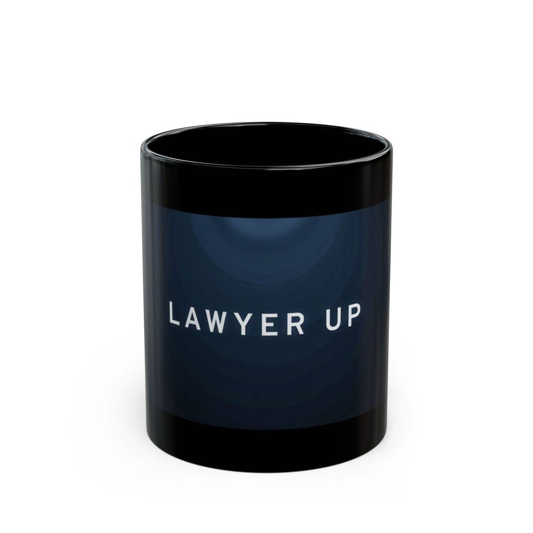 Lawyer Coffee Mug Black Glossy, Attorney Gift Mug, Legal Professional ...