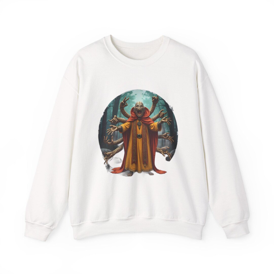 Multi-armed Monk Poster 12x18 | Dark Fantasy Digital Art Print ...