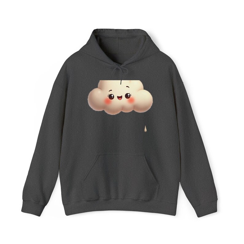 Cute Cloud Hoodie | Kawaii Cartoon Cloud Sweatshirt | Soft Nature Gift ...