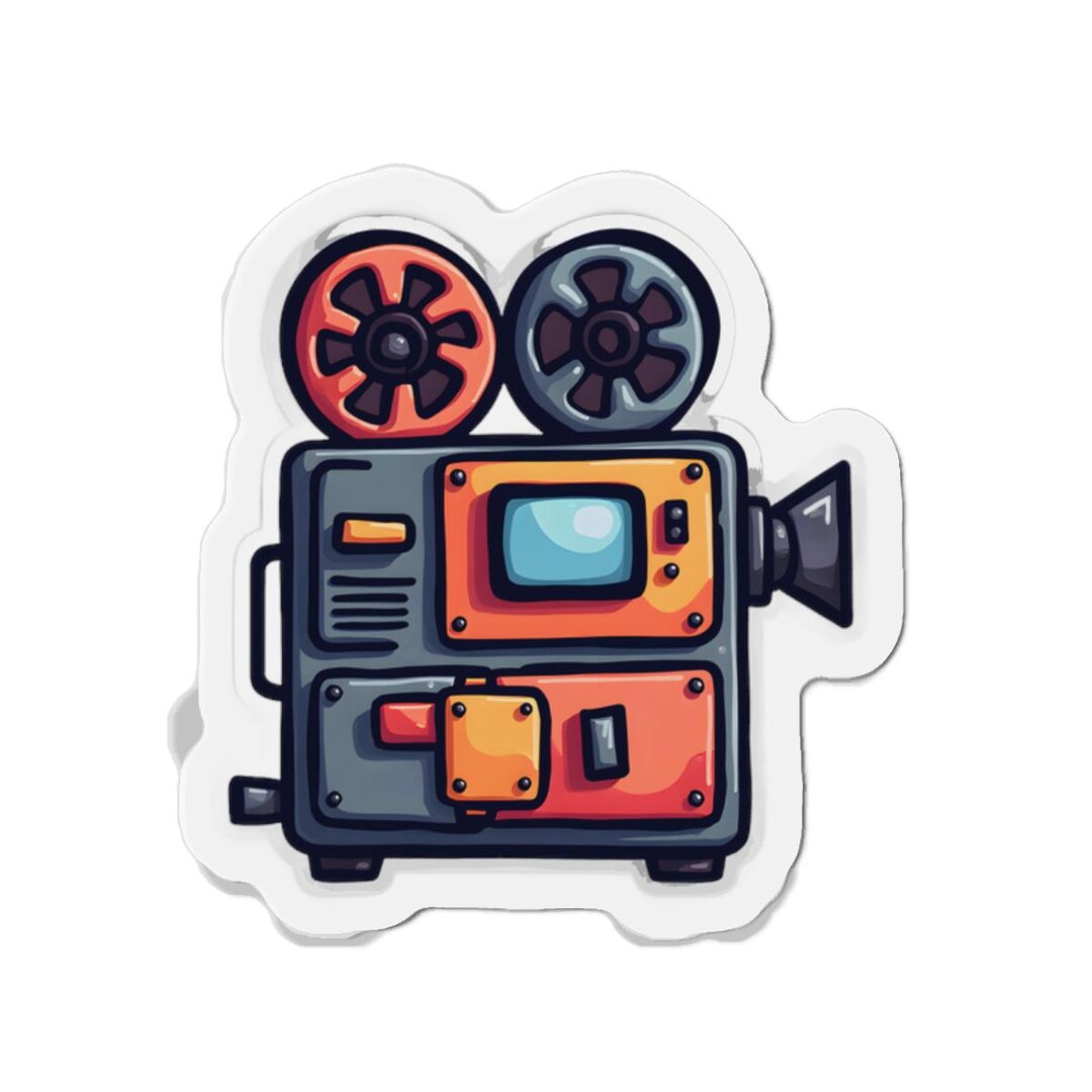 Vintage Camera Fridge Magnet, Retro Photography Kitchen Magnet, Film ...