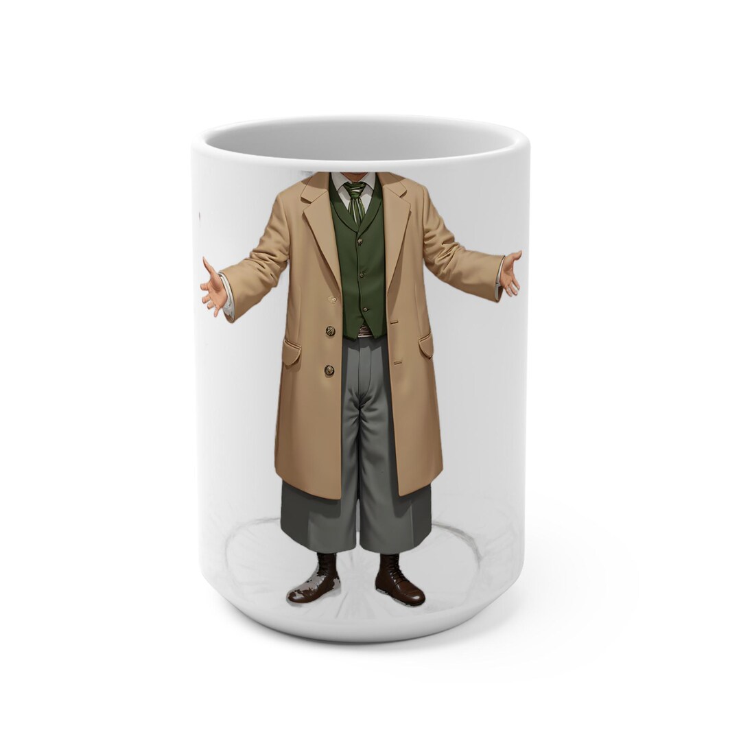 Vintage Detective Mug 15oz, Mystery Book Lover Gift, Retro Literary ...