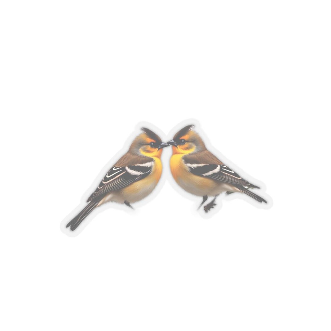 Cute Songbird Stickers | Kisscut Vinyl Decals | Laptop Sticker Nature ...