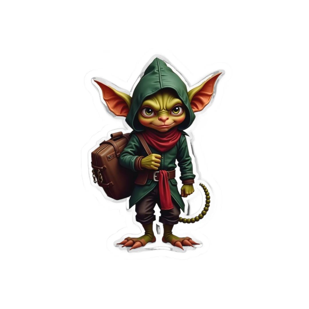 Goblin Sticker Fantasy, Cute Vinyl Decal, Laptop Water Bottle ...