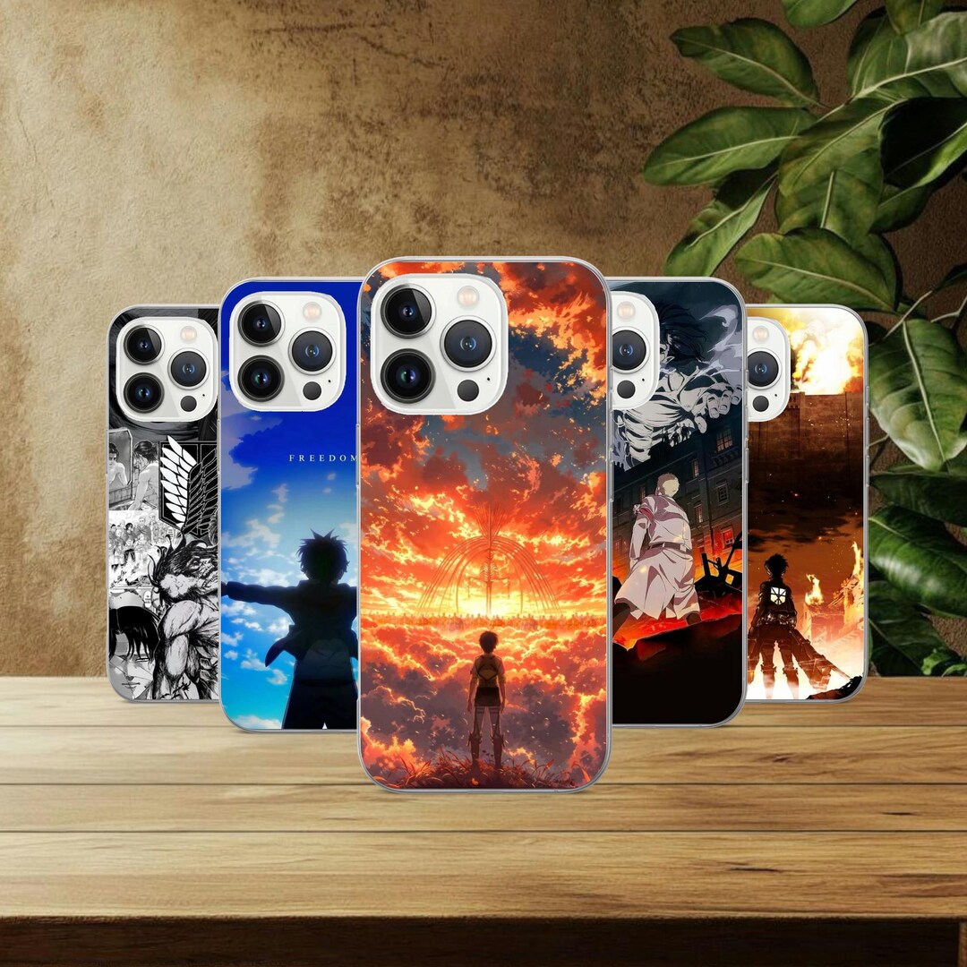 Attack on Titan Phone Case AOT Cover for iPhone 17pro, 16, 15, 14, 13 ...