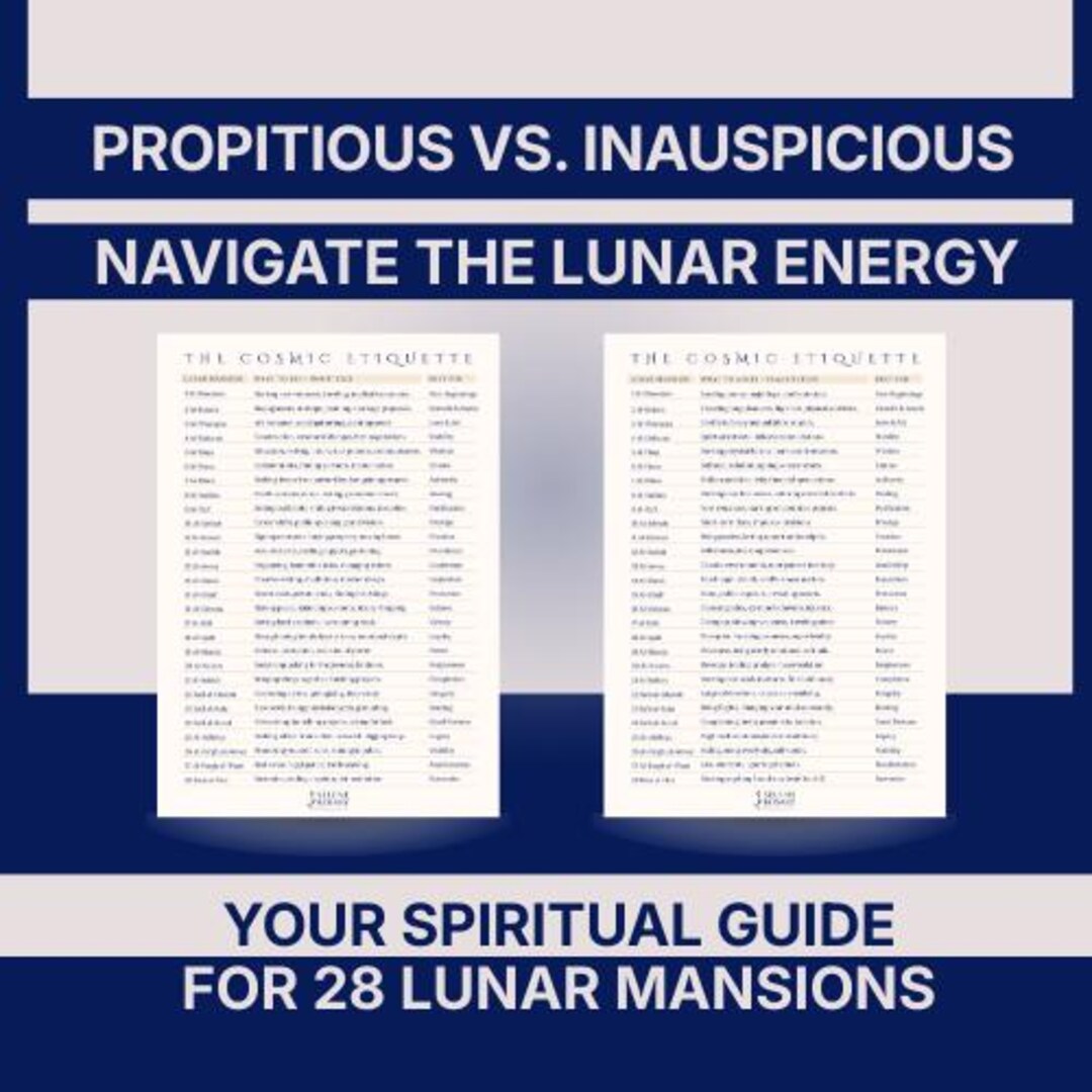 The Cosmic Etiquette Astrological Guide: Lunar Mansion Map | Sufi Art ...