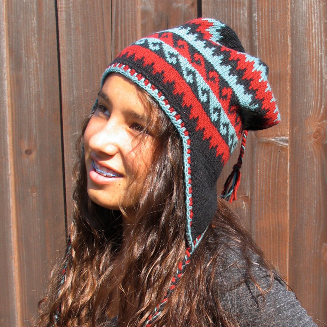 Knit Pattern - Chullo Hat, Navajo Inspired - Etsy