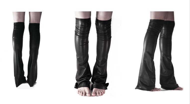 Leather Leg Warmers