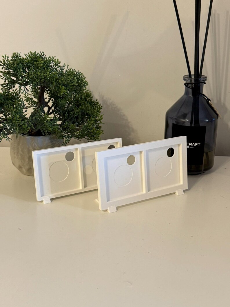 2 Photo Frame STL – 3D Printable Picture Holder for 2.5x2.5 Inch Photos ...