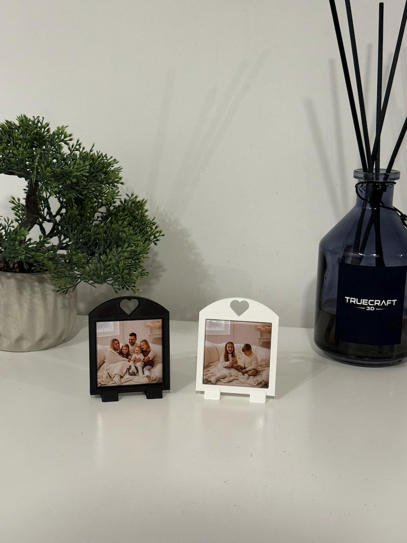 Heart Photo Frame STL – 3D Printable Magnetic Picture Frame for 5×5 Cm ...