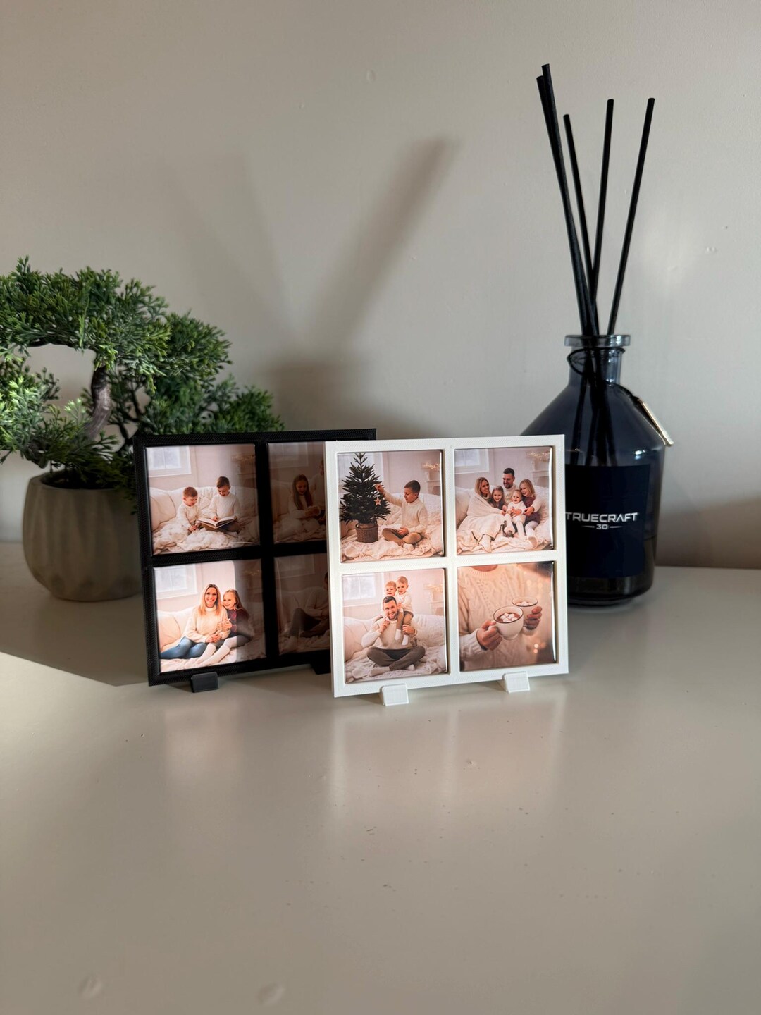 4 Photo Frame STL, Magnetic Picture Frame, 3D Printable Home Decor ...