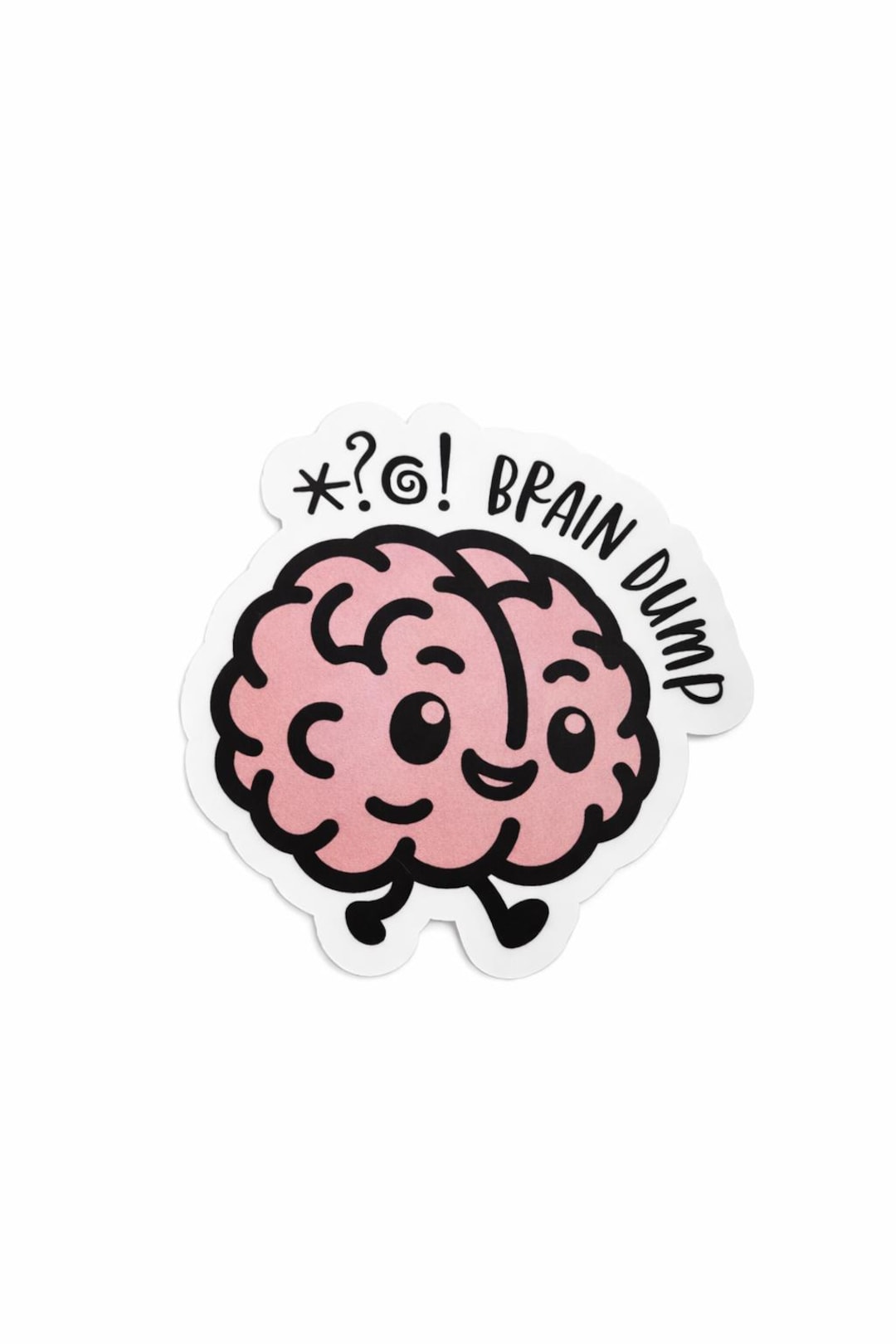Brain Dump Sticker | Mental Health Planner, Journal Accessory - Etsy