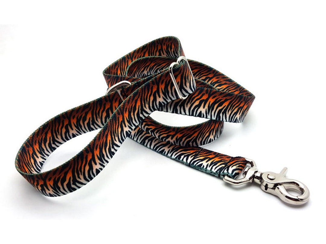 Bengal Tiger Polyester Webbing Adjustable Handle Leash - Etsy