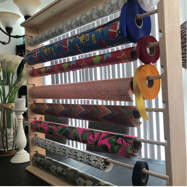 Wrapping Paper Station - Etsy
