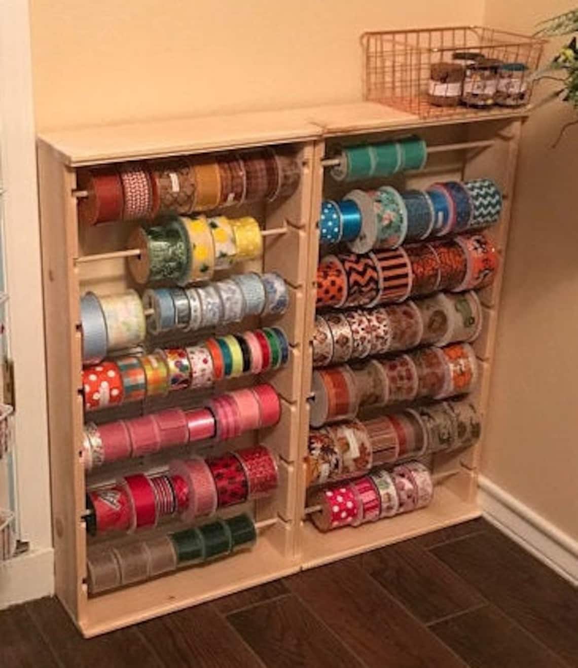 Double Size Ribbon Rack Store Display Holds Approx 300-500 4-5 - Etsy