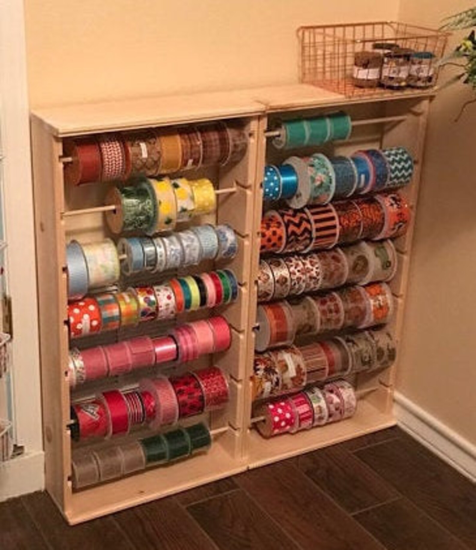 Double Size Ribbon Rack Store Display Holds Approx 300-500 4-5 - Etsy