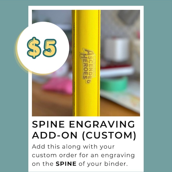 Vault X Spine Binder - Etsy
