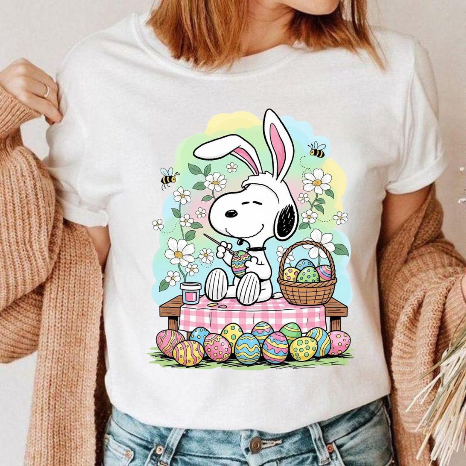 Paquete PNG de Pascua de Snoopy, Clipart de Primavera de Peanuts ...
