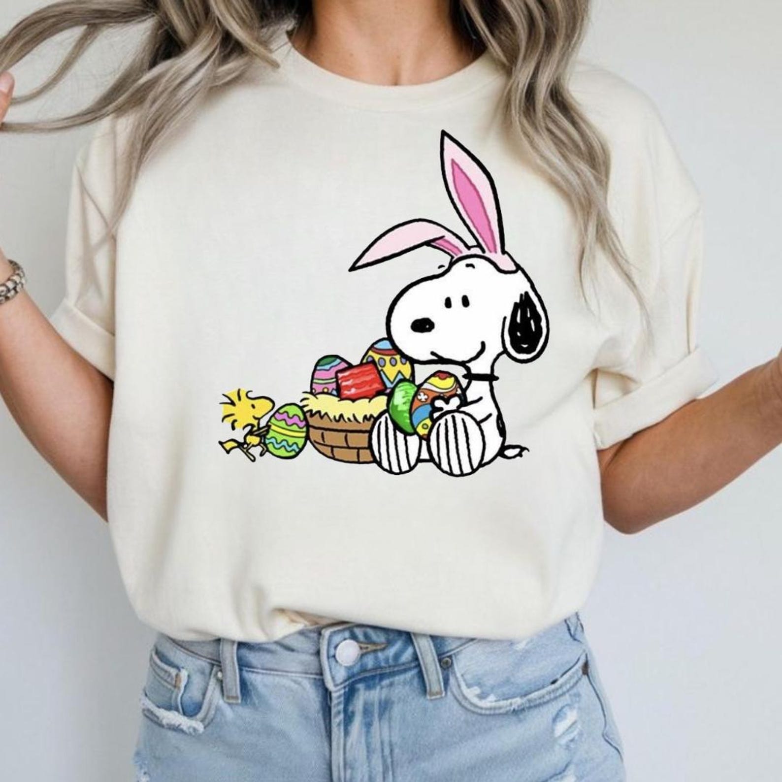 Paquete PNG de Pascua de Snoopy, Clipart de Primavera de Peanuts ...