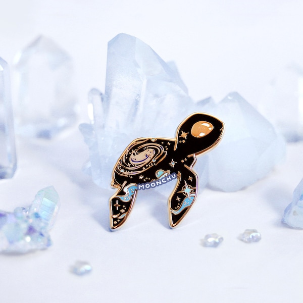 Turtle Enamel Pin - Etsy