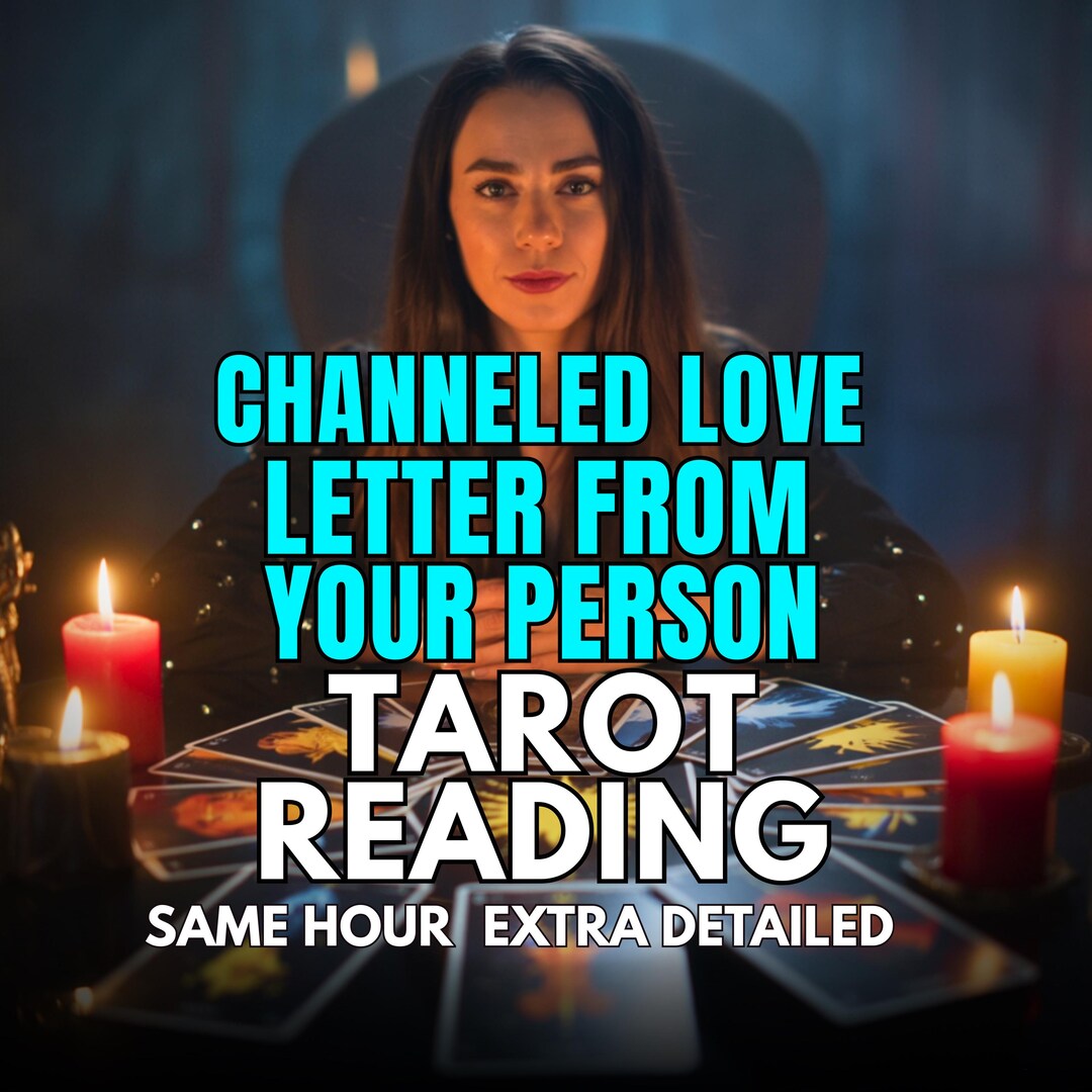 Channeled Love Letter Tarot Reading, Psychic Reading, Divine Heart ...