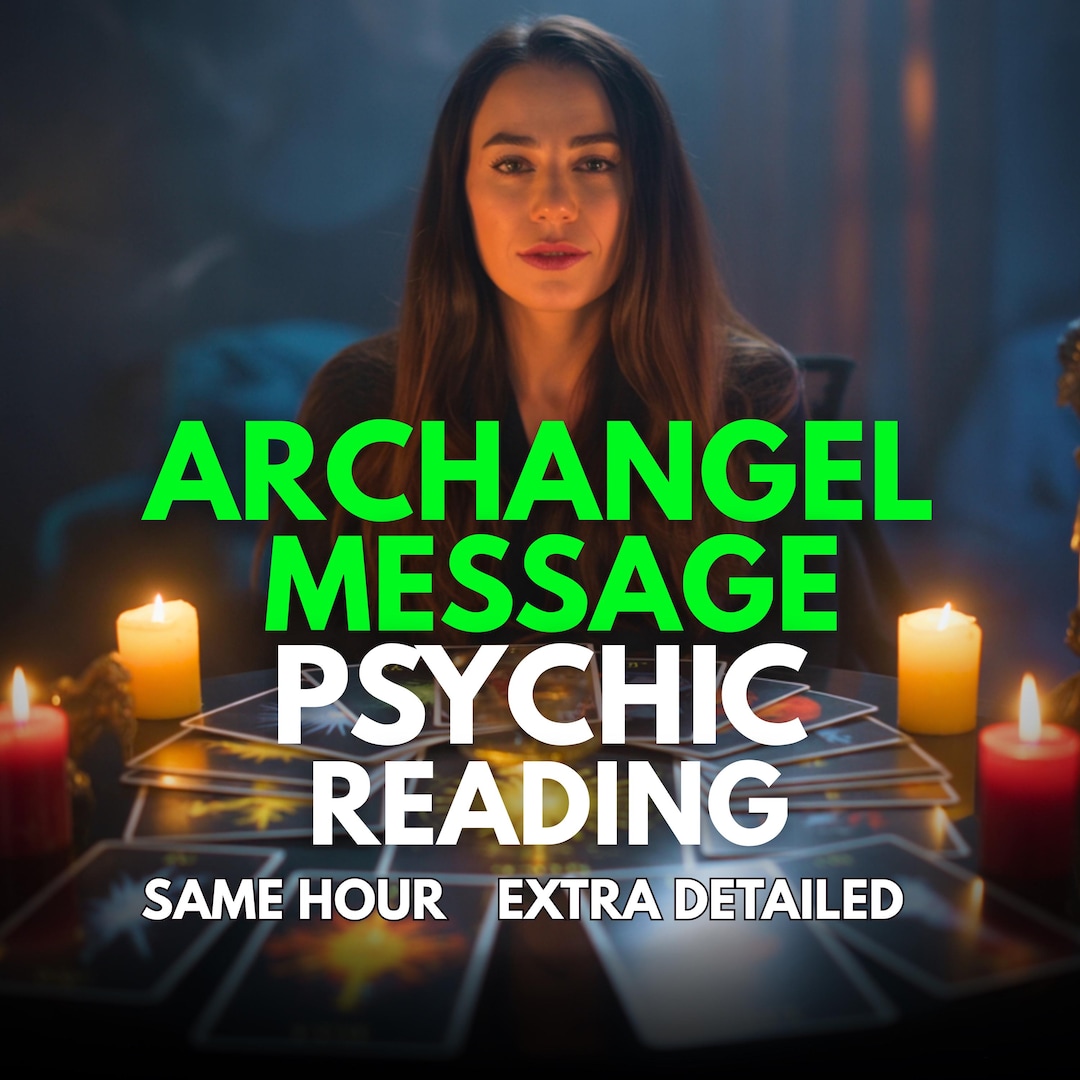 Archangel Message Psychic Reading Same Hour Delivery, Divine Angel ...