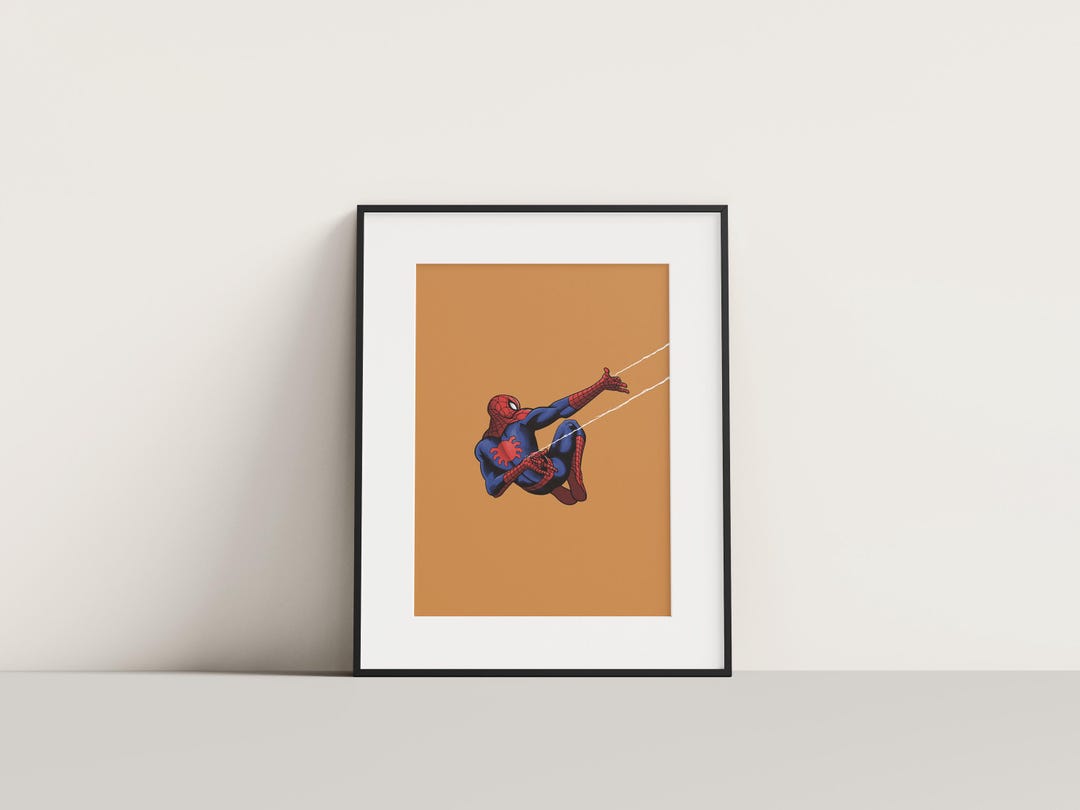 Web Slinger, Comic Art (digital Download) - Etsy