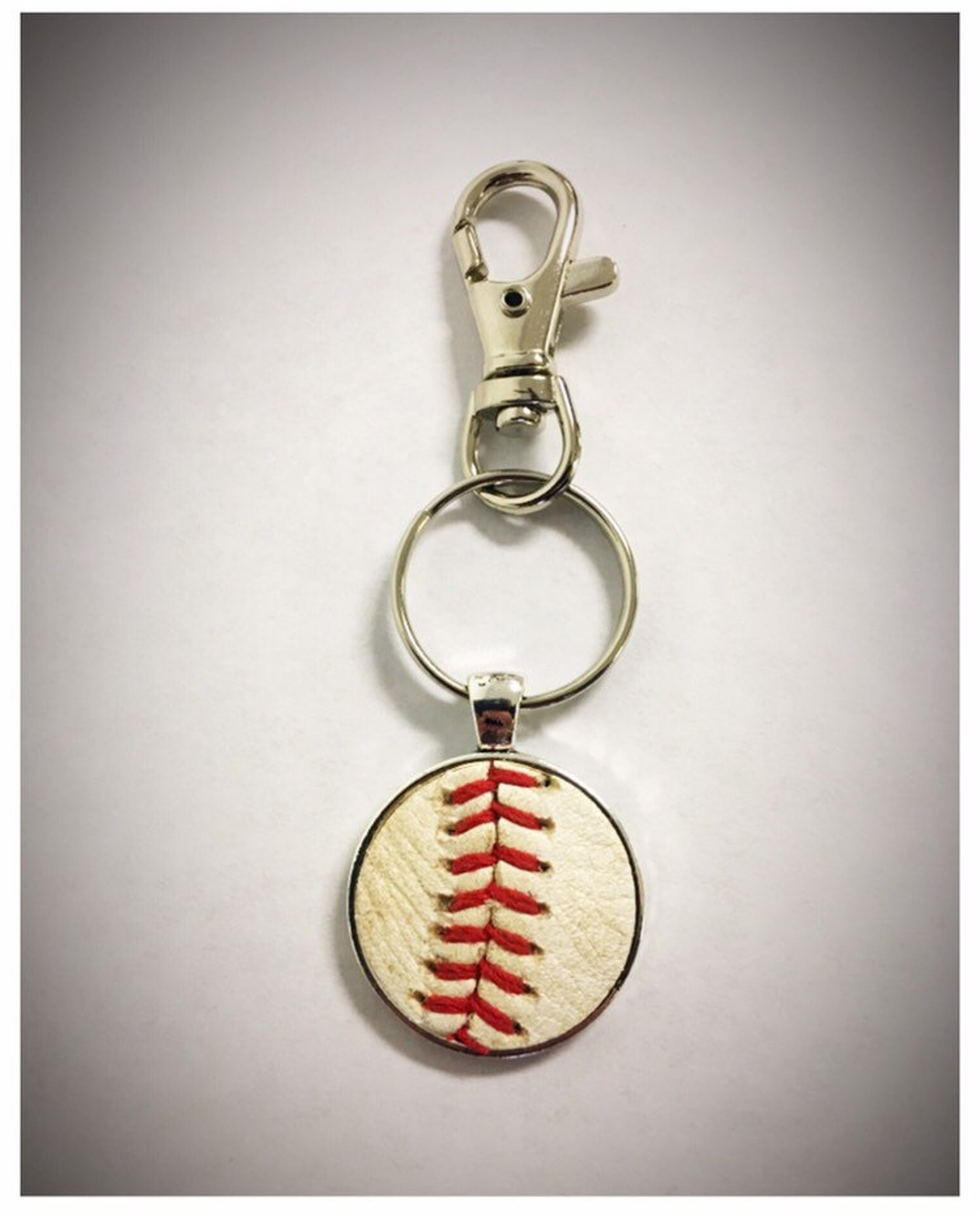 Baseball Seams Stitches Keychain | Graduation Birthday Baseball Player ...