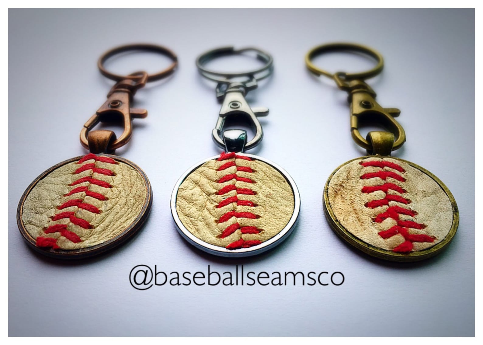 Baseball Seams Stitches Keychain | Graduation Birthday Baseball Player ...