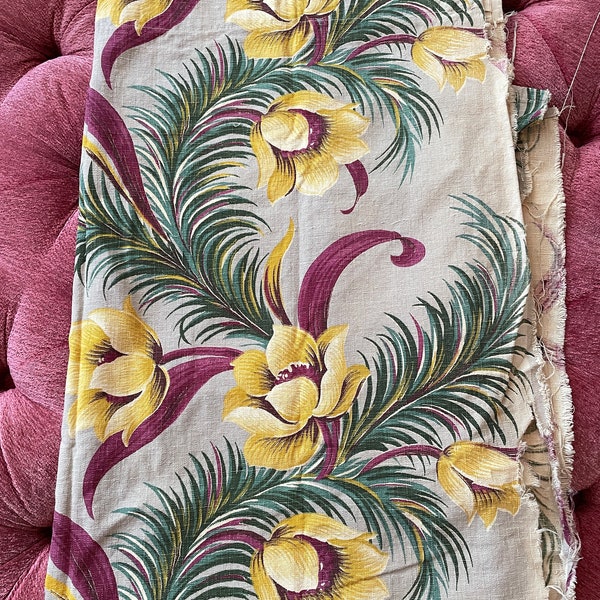 Barkcloth Curtains - Etsy