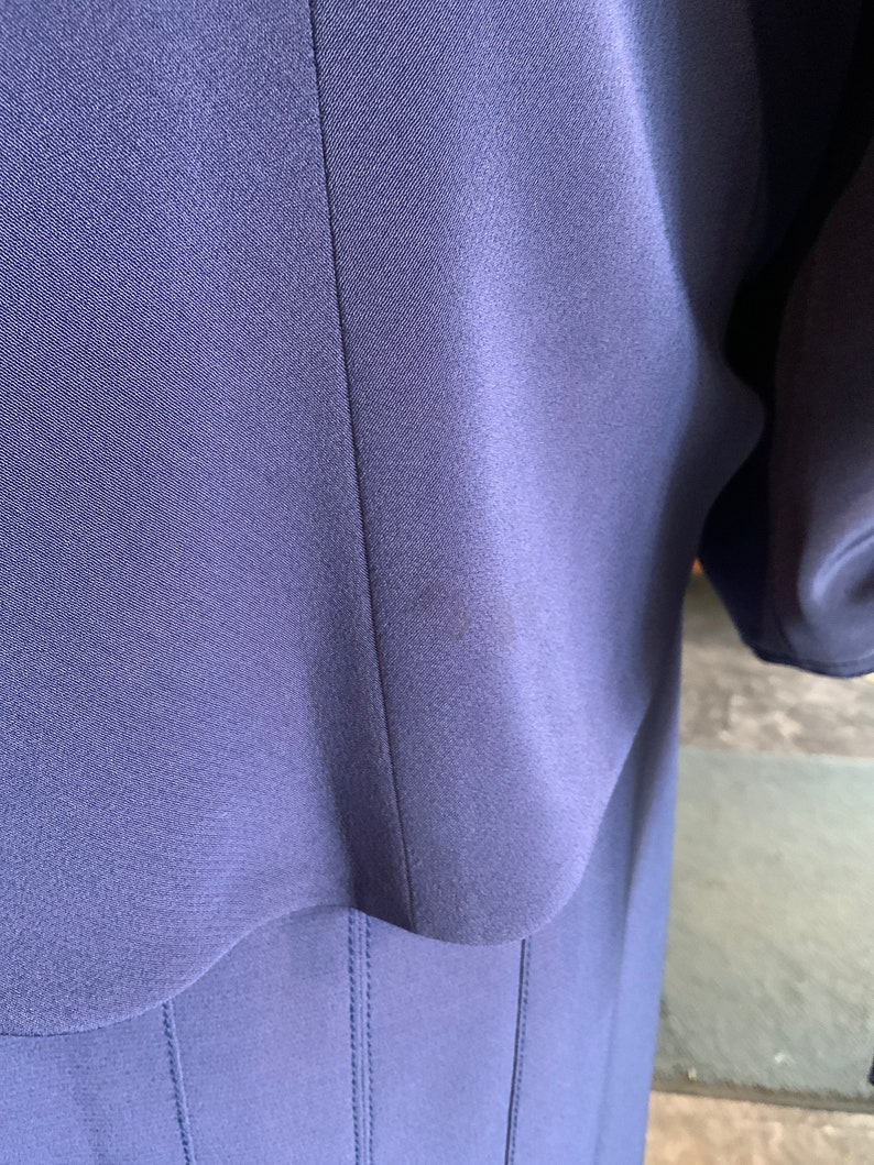 1980s Blue 2 Piece 80s Suit Power Suit Sz M-L - Etsy