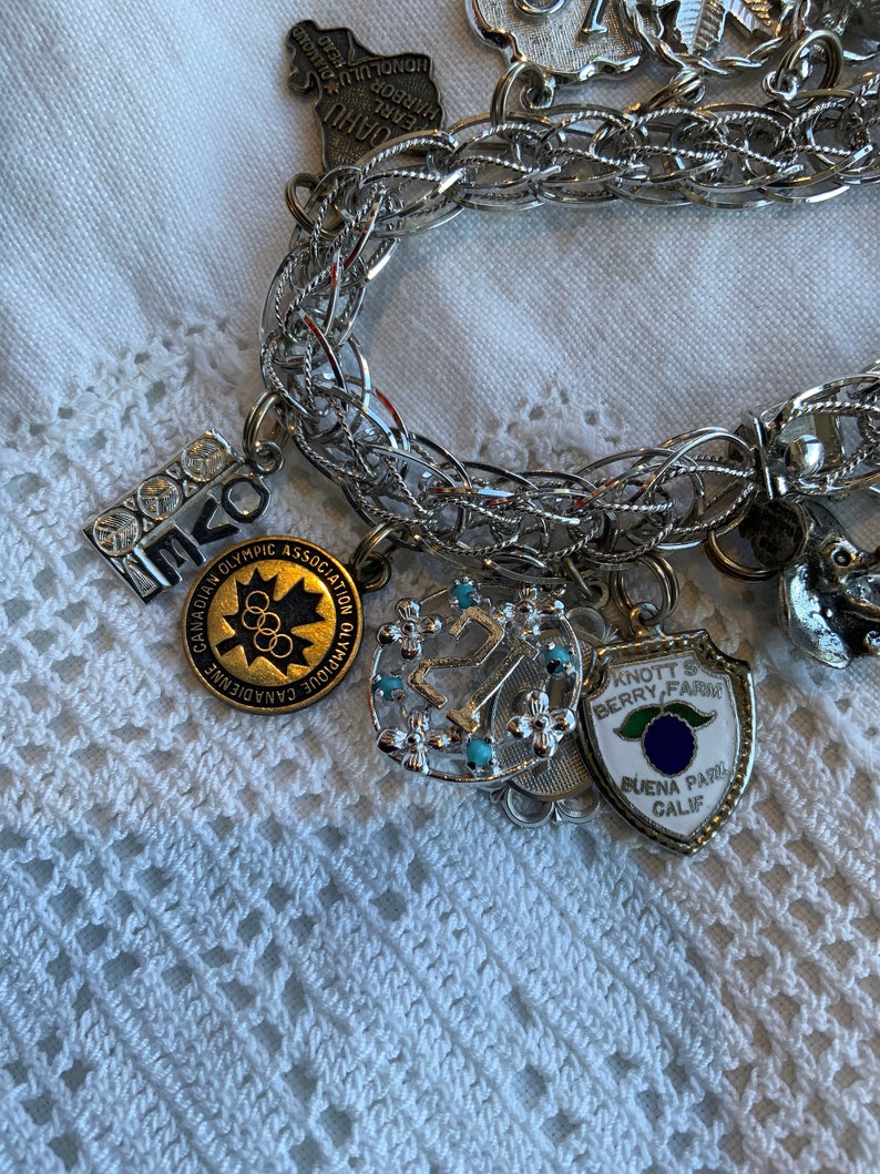 Vintage BIRKS Charm Bracelet - Etsy