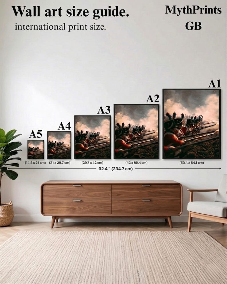 Roman Legion Battle Formation Gloss Print - Ancient Rome Shield Wall ...