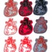 Anatomical Heart Patch Block Printed Iron or Sew, Wear Your Heart on ...