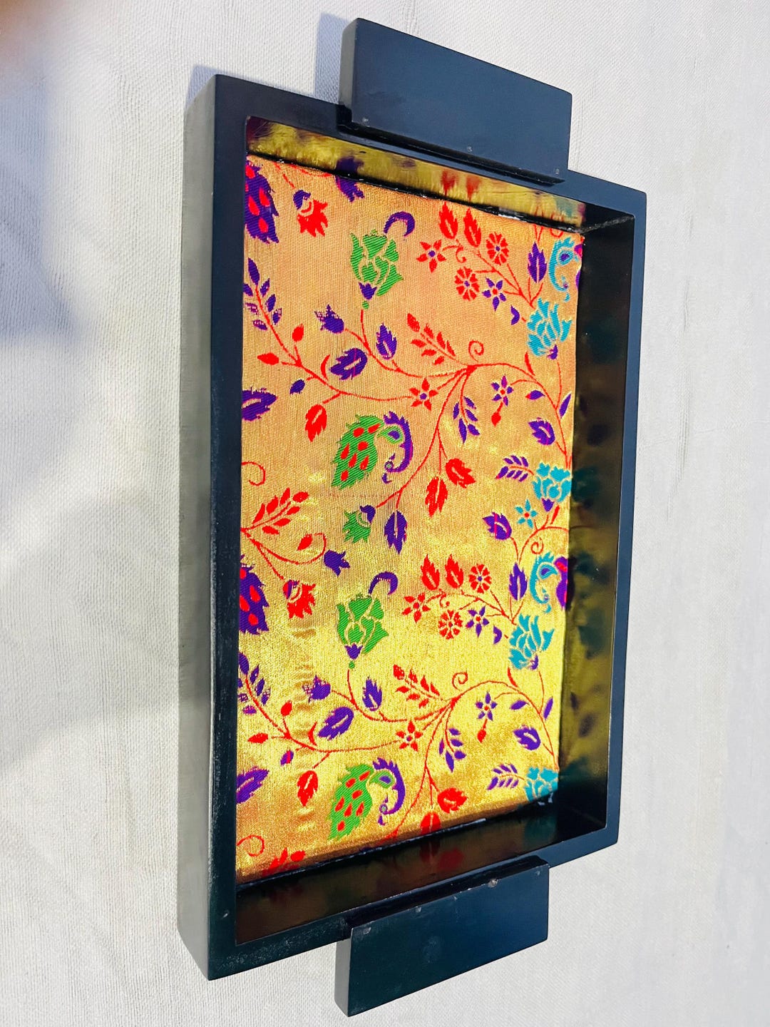 Mdf Tray Finnish Black Cloure - Etsy