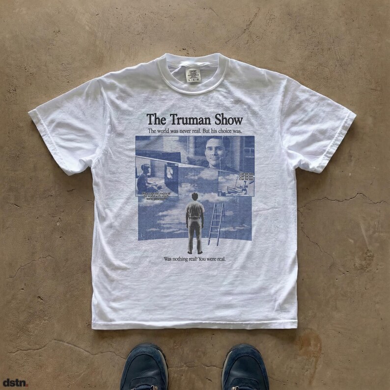 The Truman Show T-shirt | Movie Poster Graphic Tee - Etsy