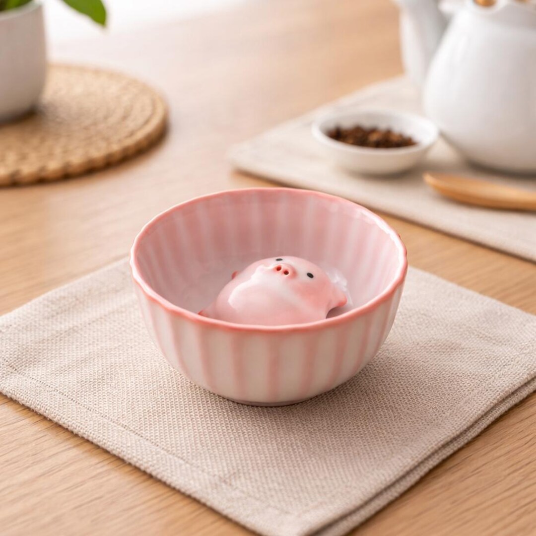 Ceramic Pig Bubble Cup, Adorable Japanese 3D Pig Tea Coffee Mug - Etsy