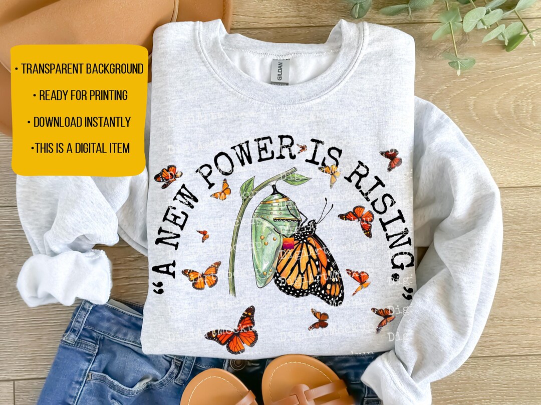 A New Power Is Rising SVG PNG Digitales Design, Mentale Gesundheit PNG ...