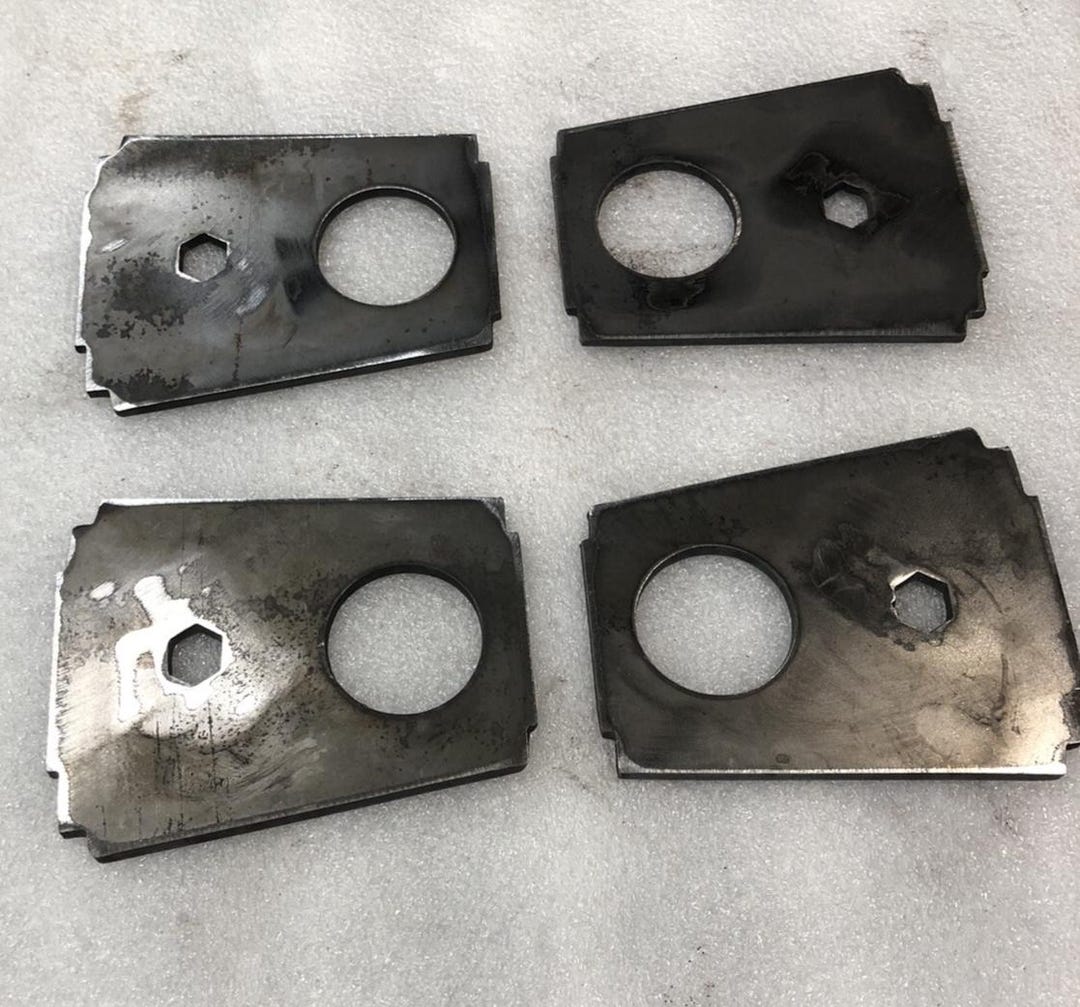 1976-1986 Jeep CJ Body Mount Top Plate for Frame Repair Steel ...