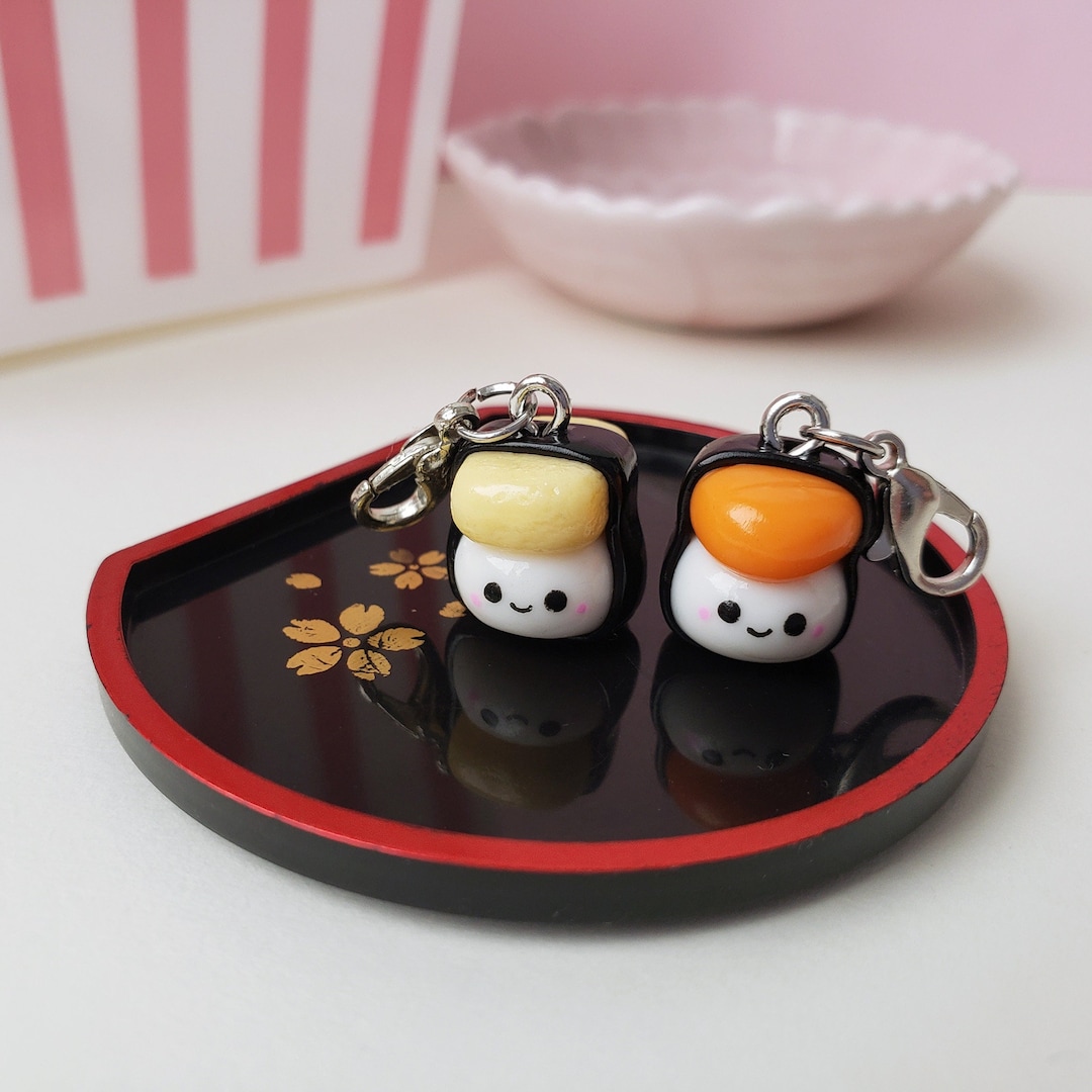 Sushi Keychain - Japanese Food Charm - Etsy