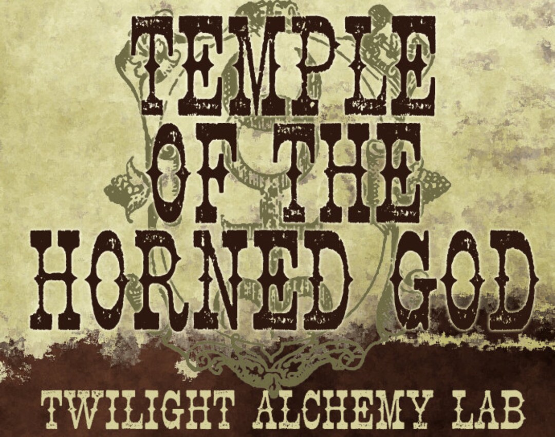 Temple of the Horned God TAL Oil - Etsy