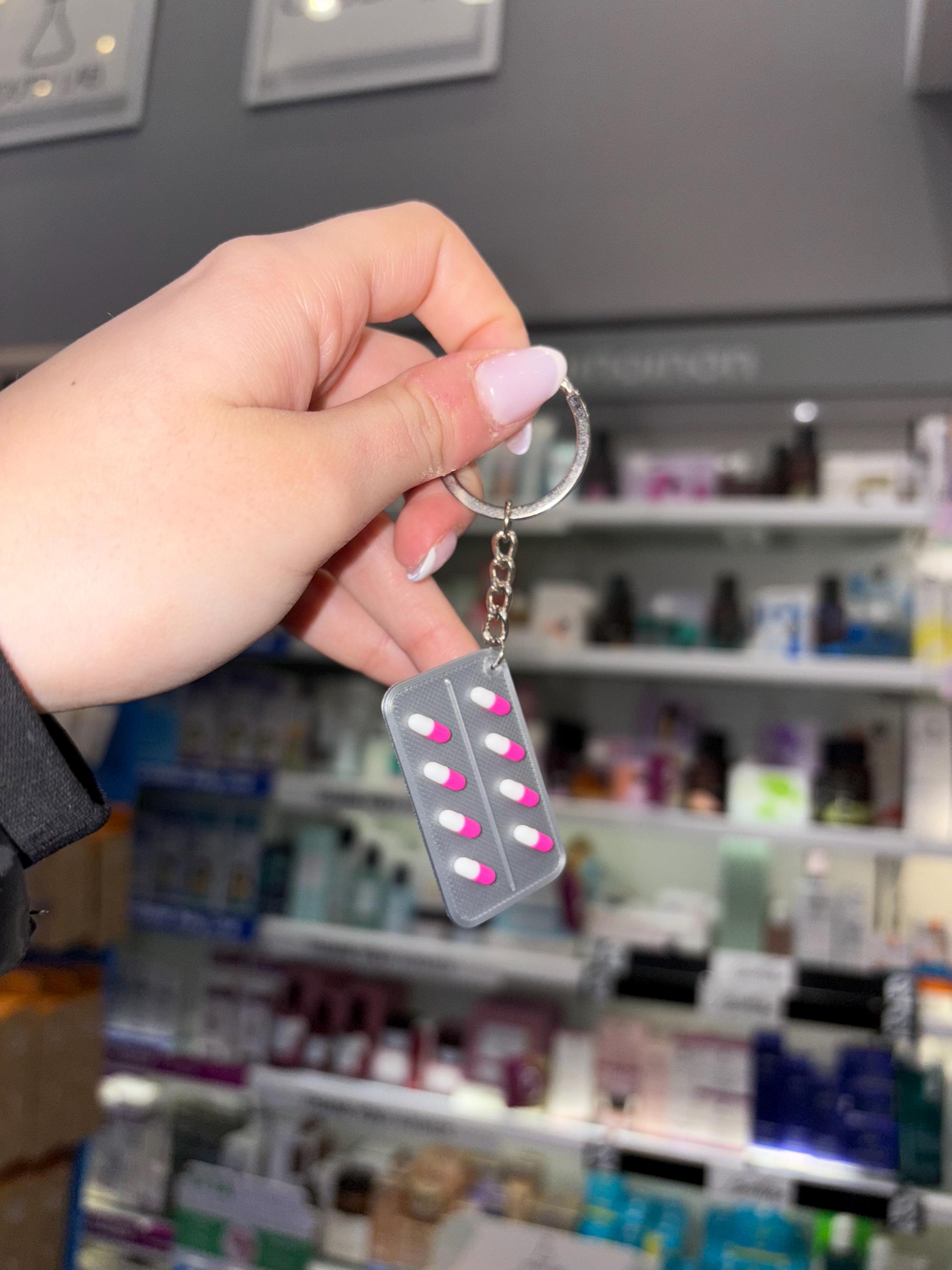 Custom NFC Smart Keychain - 3D Printed Smartnfc Tag - Personalized ...