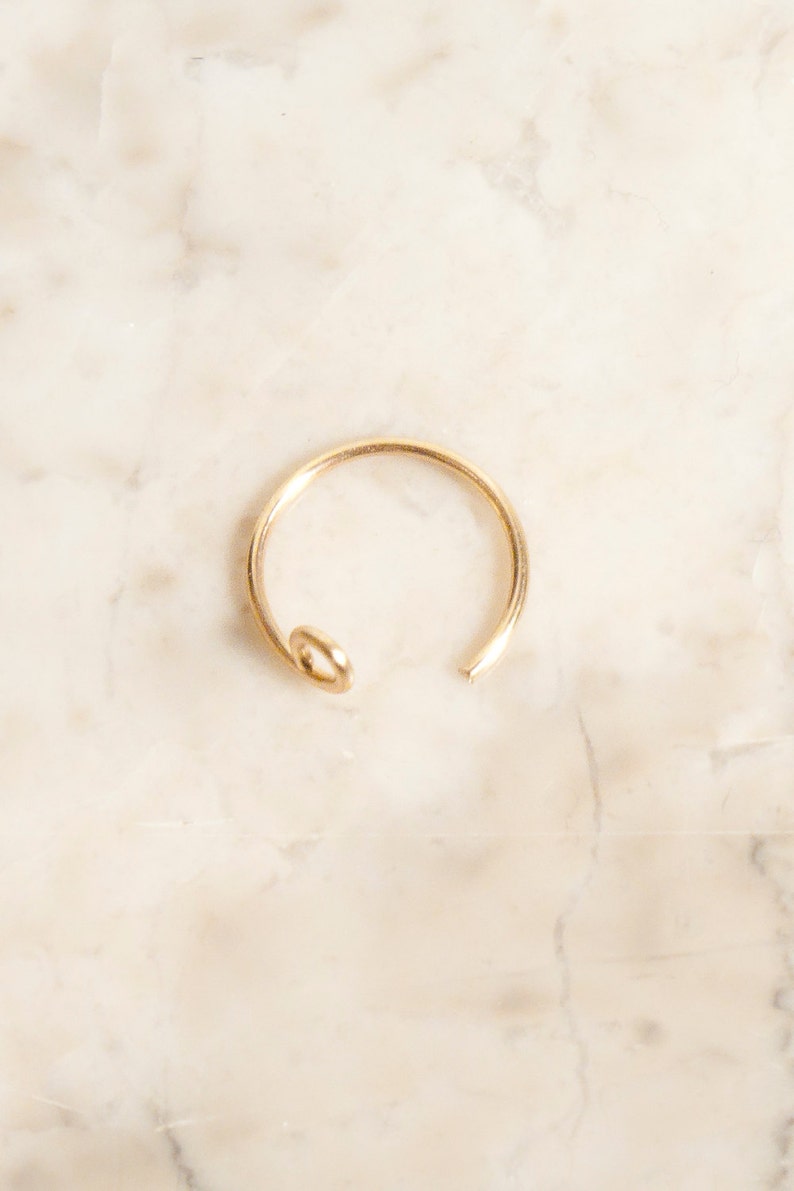 14k Gold Filled Lip Cuff No Piercing Required Fake Lip - Etsy