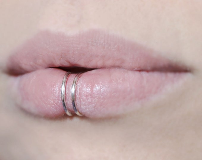 Fake Lip Ring - Etsy